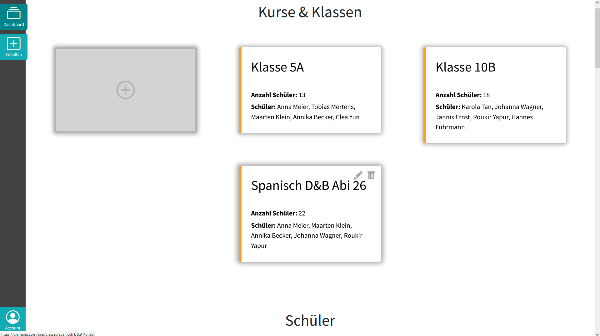 Clamana - Unterricht, aber Smart.